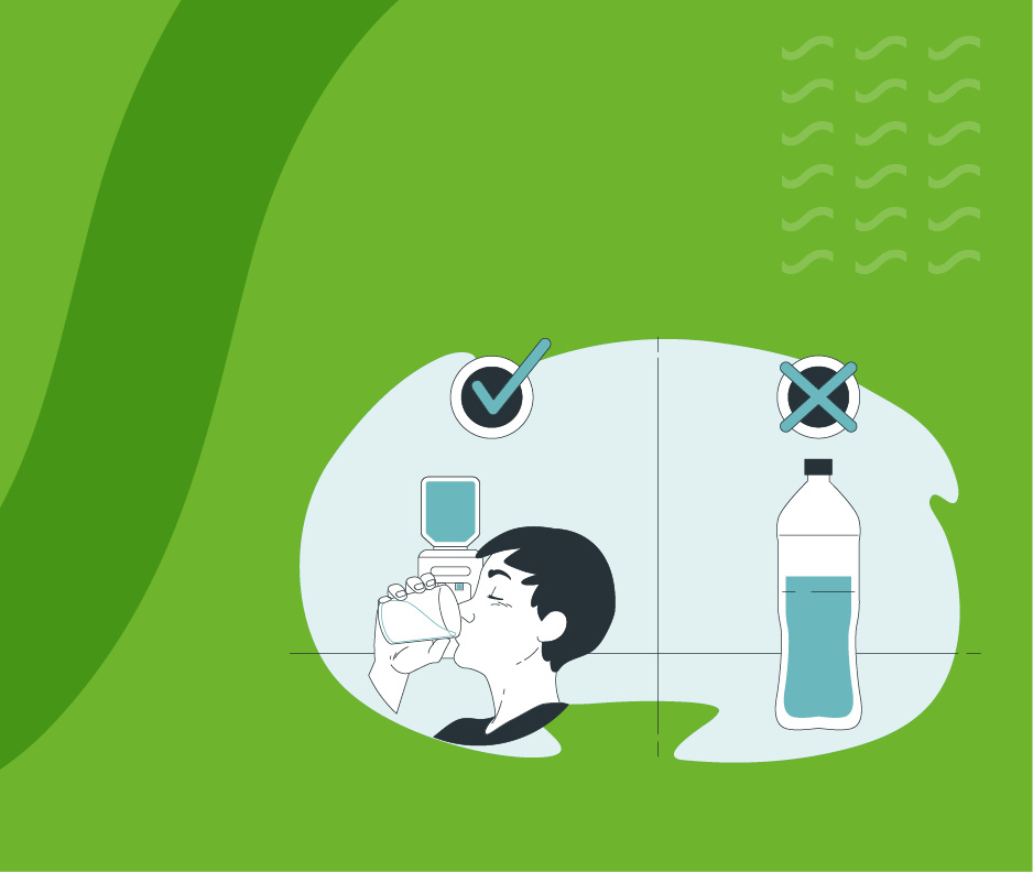 Itap for the Environment - Water dispenser: first step in the company